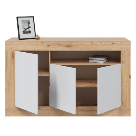 Pack Muebles de Oficina Roble y Blanco - Miroytengo.es